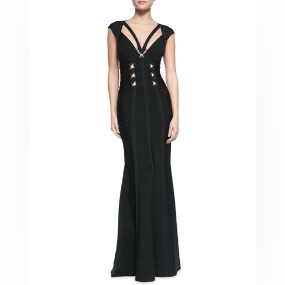 Herve Leger | Dresses | Herve Leger Eloni Gown | Poshmark